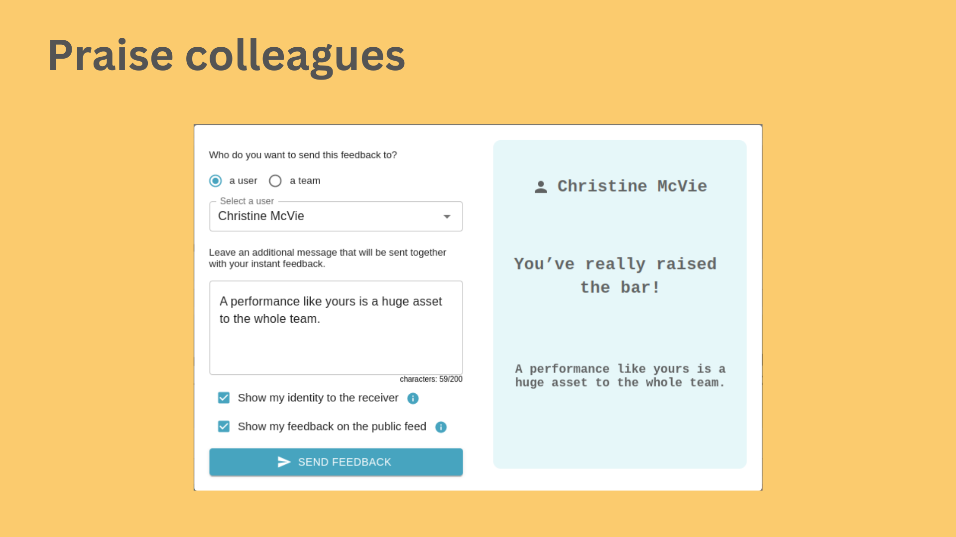 Instant Feedback & Praise | JiGSO